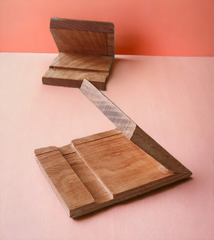 Timber Phone Stand – Dad's Shed - Recycled Timber Designs
